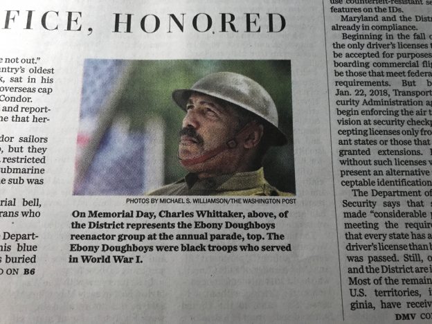 Ebony Doughboys | WW I Re-Enactors